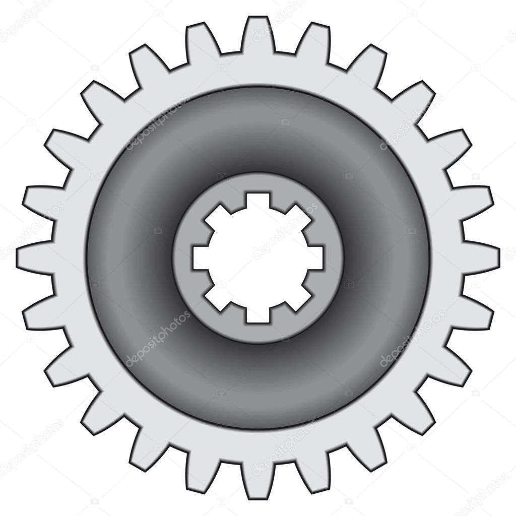 Ingranaggi — Vettoriali Stock © AlexanderZam #2959245