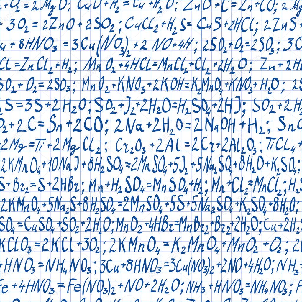 Химический фон Stock Vector by ©AlexanderZam 2978277