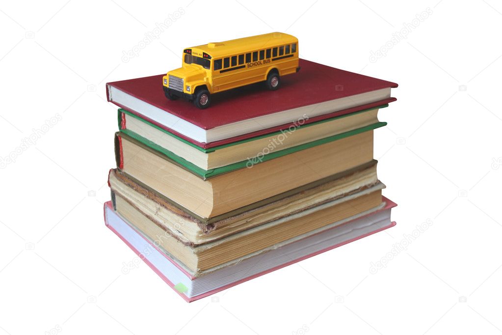 Books and yellow bus Stock Photo by ©Romul-2009 2857549