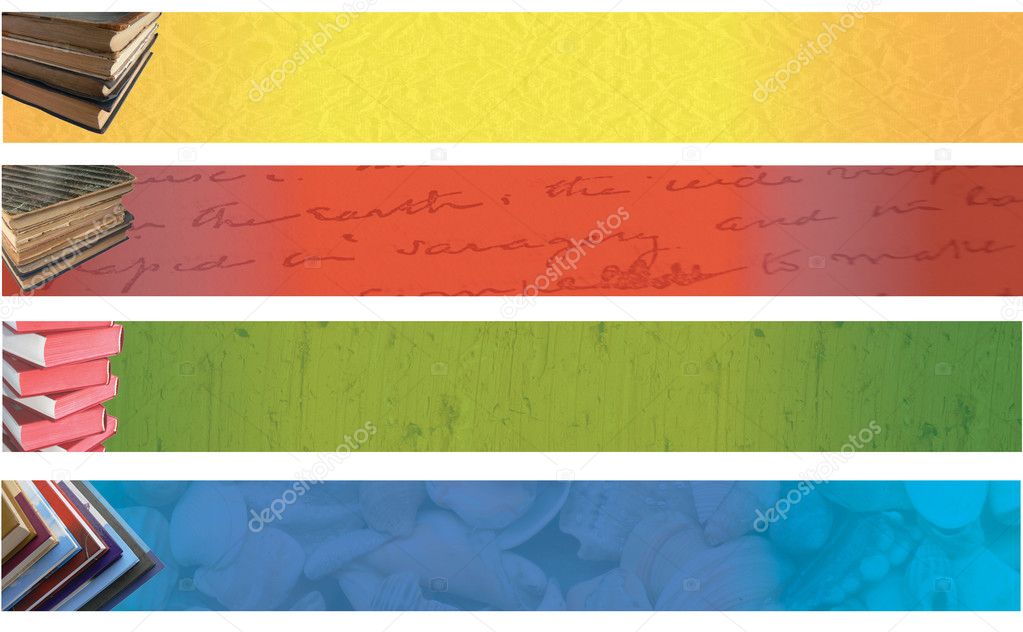Book banners Stock Photo by ©Romul-2009 3797487