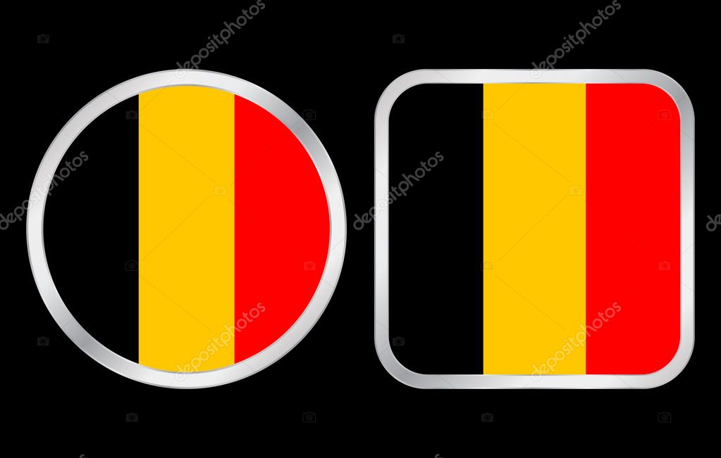 Belgium flag icon Stock Vector by ©julydfg 3699113