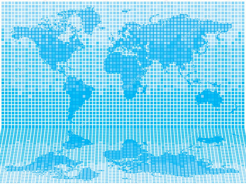 World tile Stock Vector Image by ©Nicemonkey #3408188