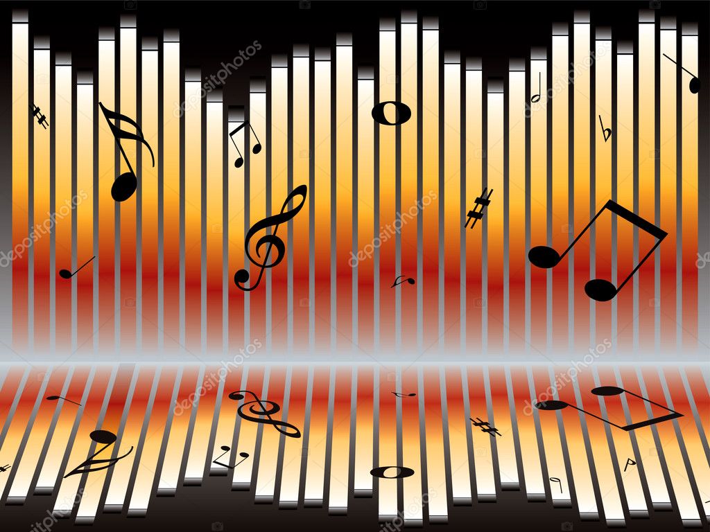 Music chart — Stock Vector © Nicemonkey #3421060