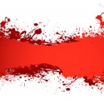 Blood banner red Stock Vector by ©Nicemonkey 3431819