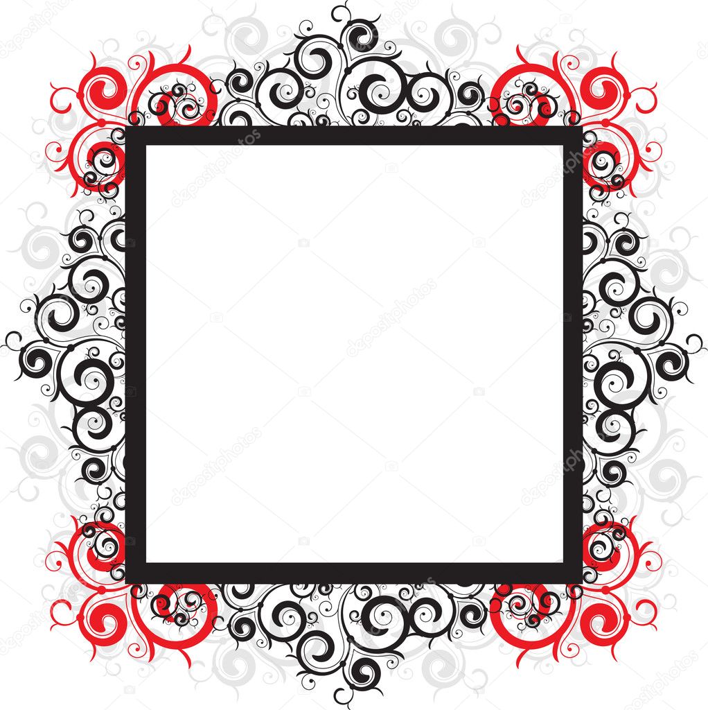 Marco de encaje Vector de stock #2768345 de ©helenka
