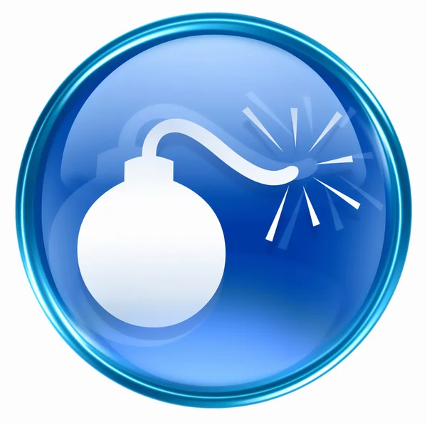 Icône de la bombe bleu Stock Photos, Royalty Free Icône de la bombe ...