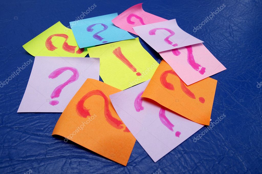 Exclamation inside Questions Stock Photo by ©grublee 3009969