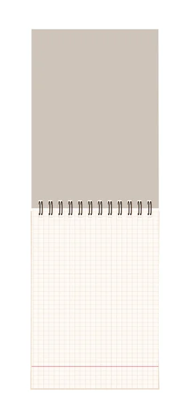 Notebook open page for your design Stock Vector Image by ©Kudryashka ...
