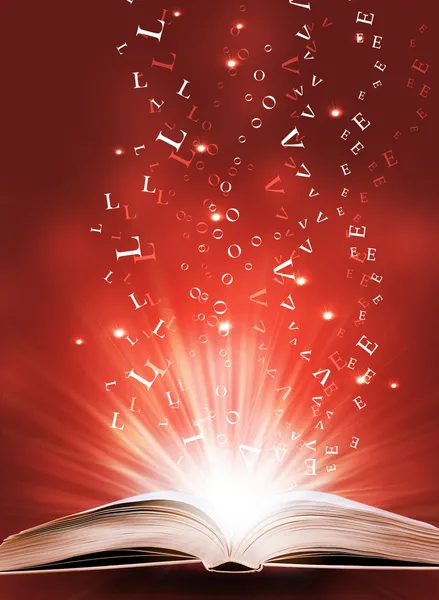 Magic book — Stock Photo © SergeyNivens #4451261