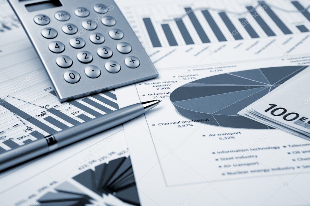 Financial charts and graphs ⬇ Stock Photo, Image by © SergeyNivens #4939208