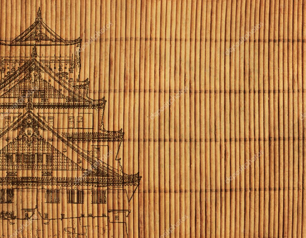 Japanese reed mat Stock Photo by ©frenta 3614264