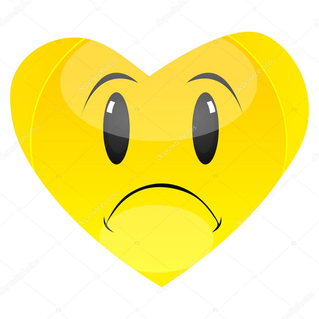 Sad heart Stock Photo by ©get4net 4269404