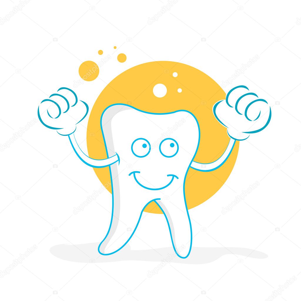 Happy teeth — Stock Photo © get4net #4317270