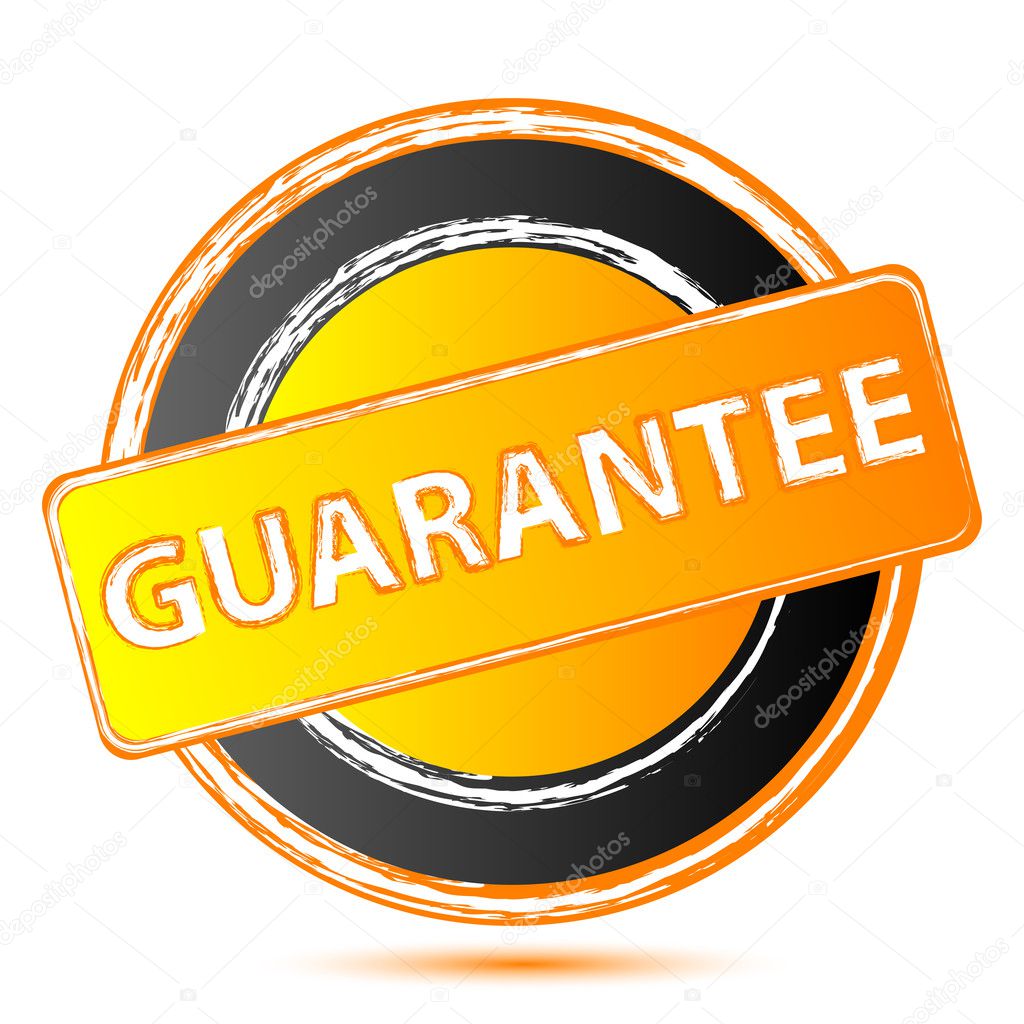Illustration Guarantee Seal White Background Stock Photo by ©get4net ...