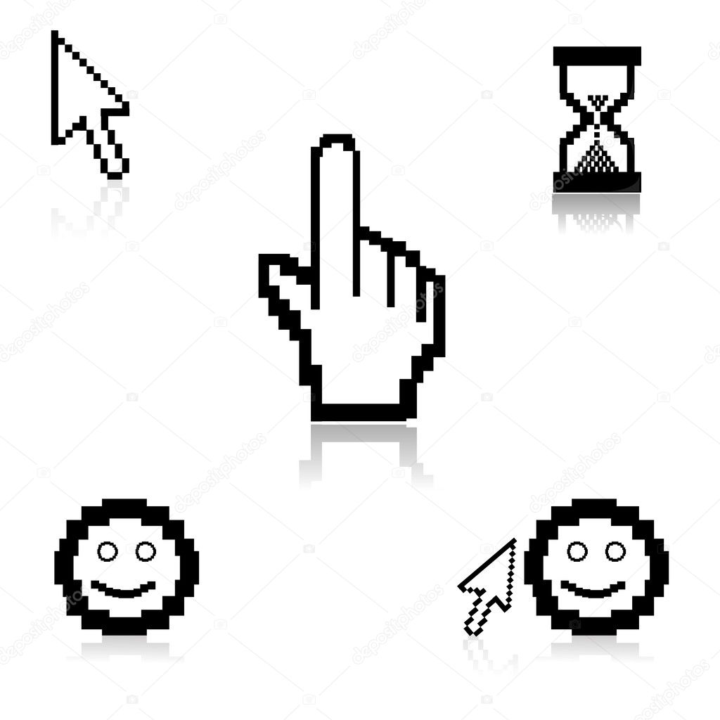Mouse cursors Stock Photo by ©get4net 4563525