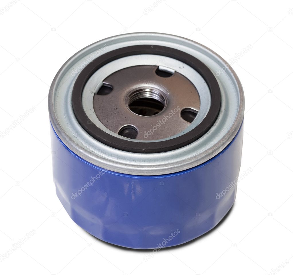 Transmission Filter Isolated White Background Clipping Path Stock Photo ...