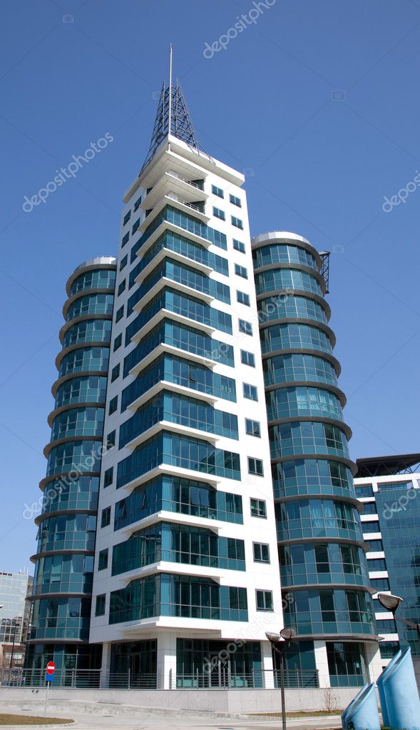 The modern building.Belgrade Serbia — Stock Photo © remzi1977 #2851512