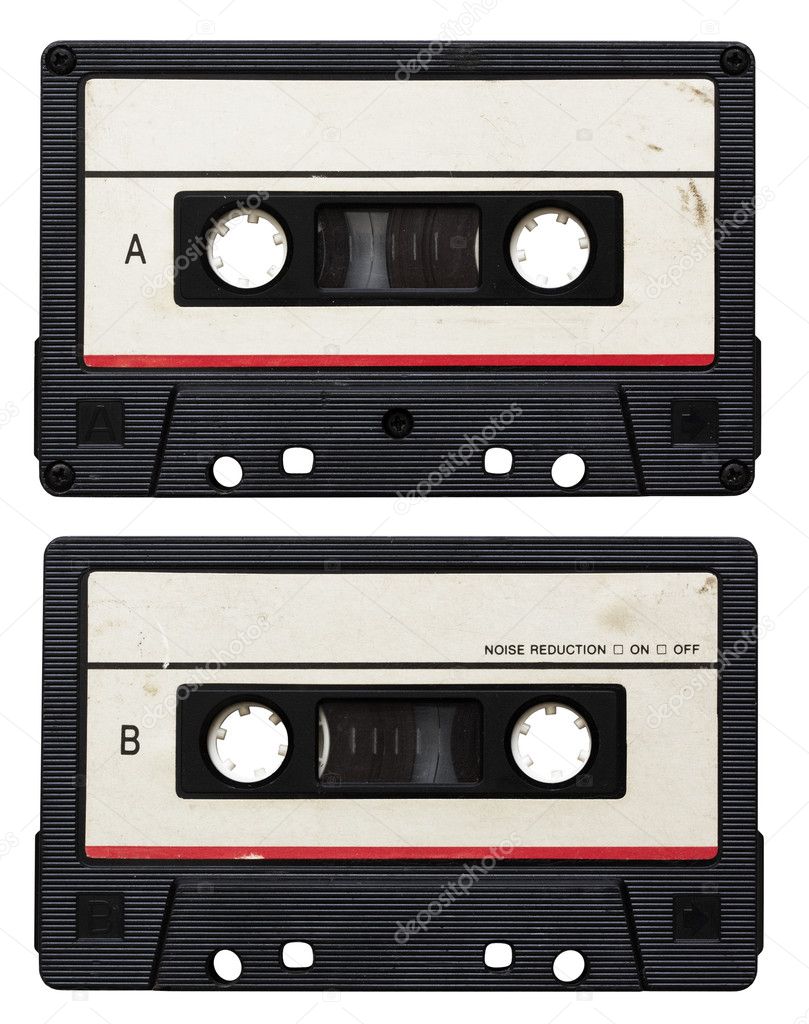 Audio cassette isolated Stock Photo by ©avlntn 3317717