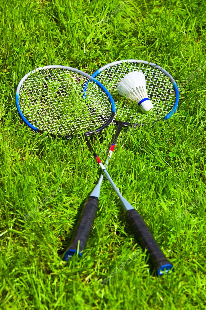 Badminton rackets Stock Photo by ©chaoss 3739137
