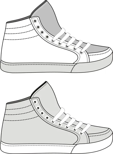 Trekking skor Vector Art Stock Images | Depositphotos