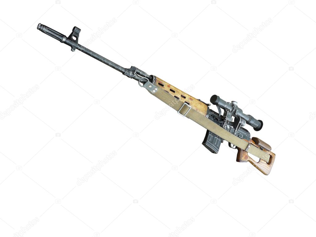 Sniper rifle MMG SVD Stock Photo by ©acidfox 3084378