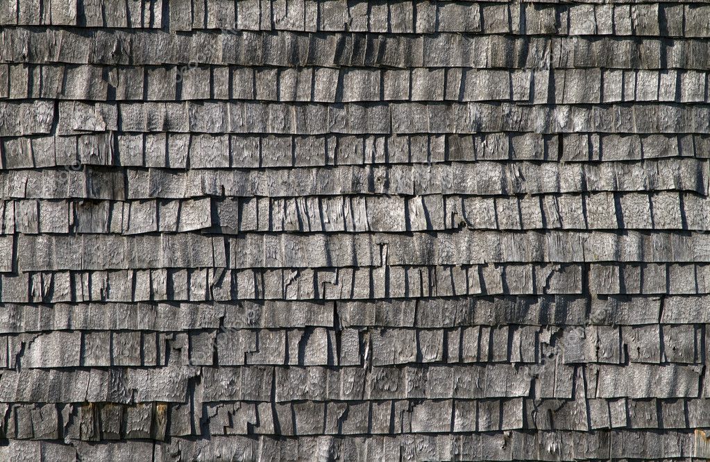 Shingle aged wooden background — Stock Photo © vkph64 #3750029