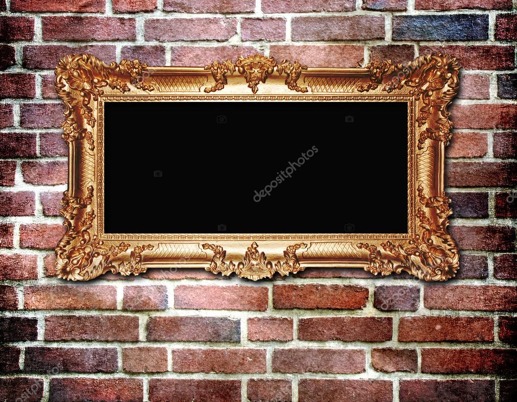Retro background with decorative frame — Stock Photo © welena #3598827