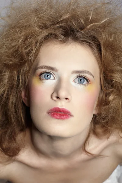 Girl with shock hair-do Stock Photo by ©zastavkin 1170853