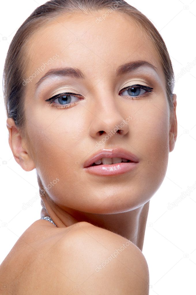 Portrait of beautiful model Stock Photo by ©zastavkin 3050875