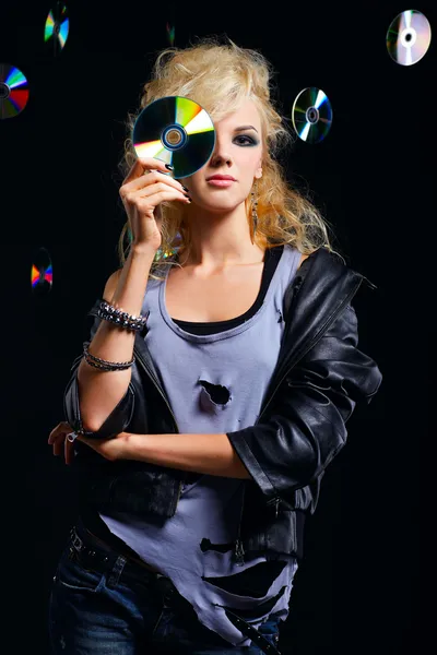 Beautiful blonde rocker Pictures, Beautiful blonde rocker Stock Photos ...