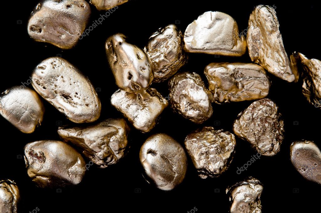 Gold nuggets — Stock Photo © bashta #3259271