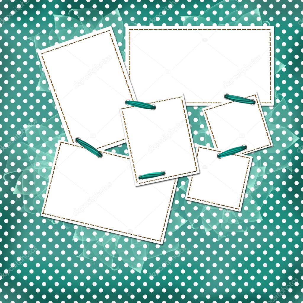 Congratulation green card with sheets Stock Illustration by ©Gatteriya ...
