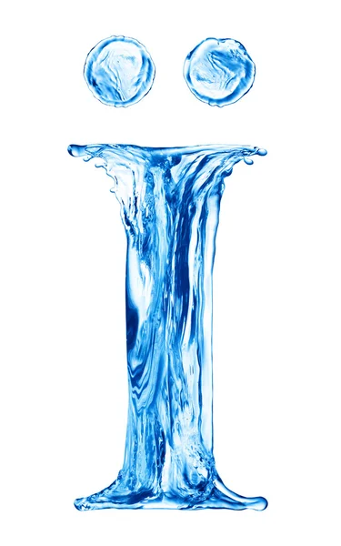 Water letter — Stock Photo © Irochka #9599470