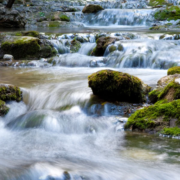 Natural Spring Waterfall — Stock Photo © Irochka #5120770