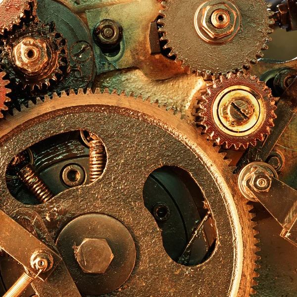 Gears from old mechanism — Stock Photo © Irochka #9551663