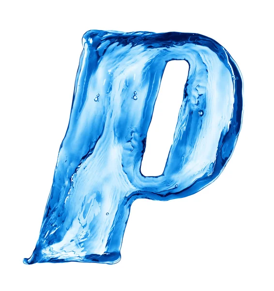 Water letter — Stock Photo © Irochka #9599470