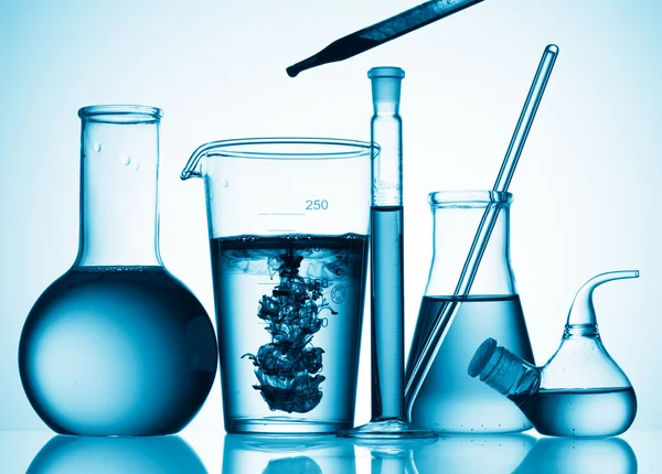 Laboratory glassware — Stock Photo © Irochka #34848519