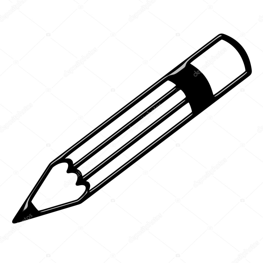 3D-potlood — Stockfoto © georgios #3395766