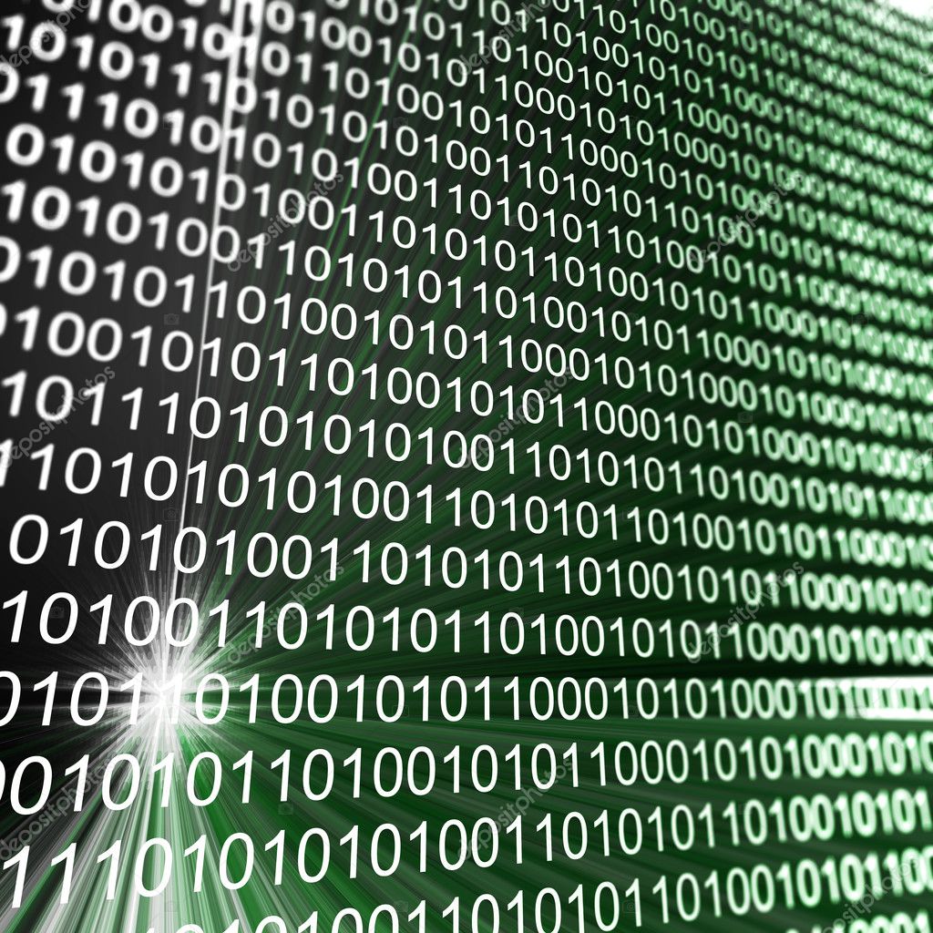 Binary matrix array — Stock Photo © 1xpert #3021525