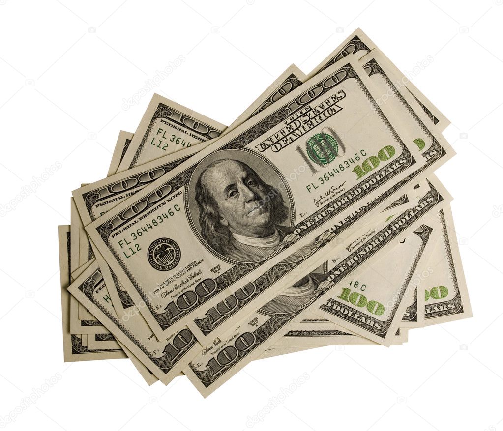 Money isolated on white background — Stock Photo © Hintau_Aliaksey #2744843