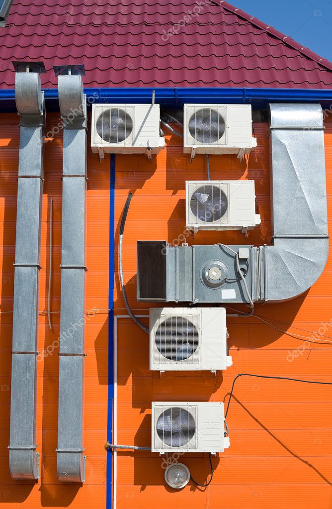 Ventilation and air conditioners — Stock Photo © withGod #3110877