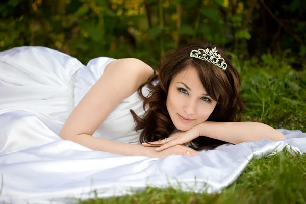 Beautiful woman in the fairy-tale forest - Stock Image - Everypixel