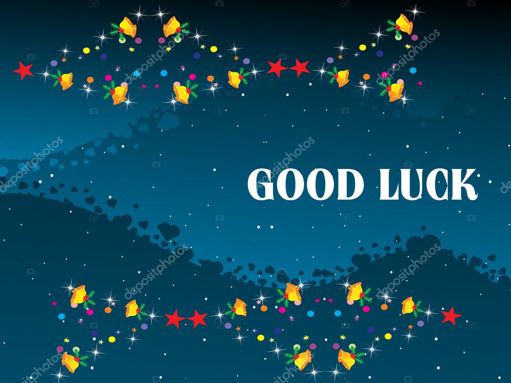 Good luck background — Stock Vector © alliesinteract #2707243