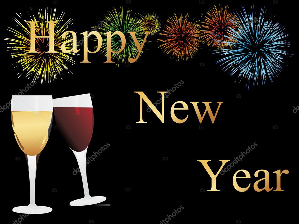 Wallpaper, year 2009 background Stock Vector Image by ©alliesinteract ...