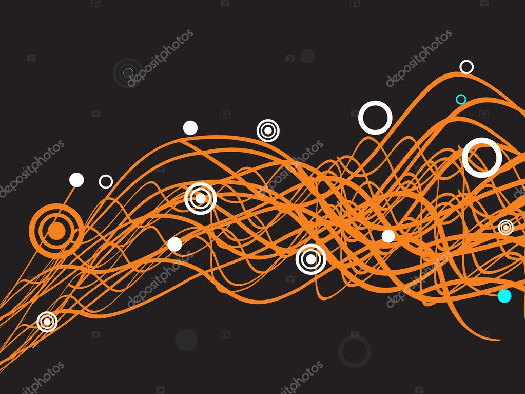 Wave element with background Stock Vector Image by ©alliesinteract #3034963