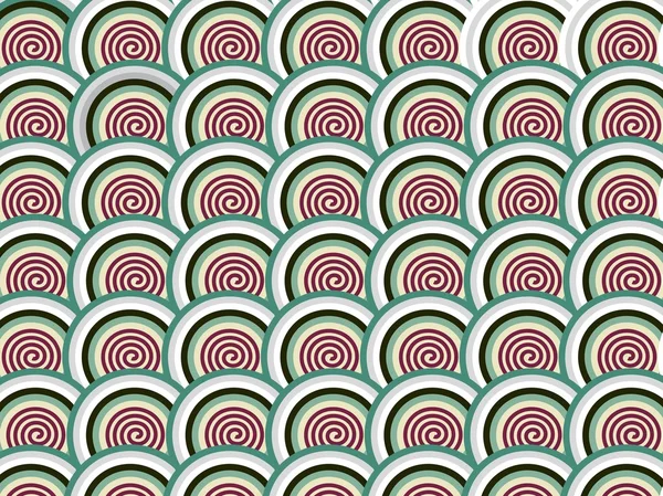 Spiral pattern wallpaer illustration Stock Vector Image by ...