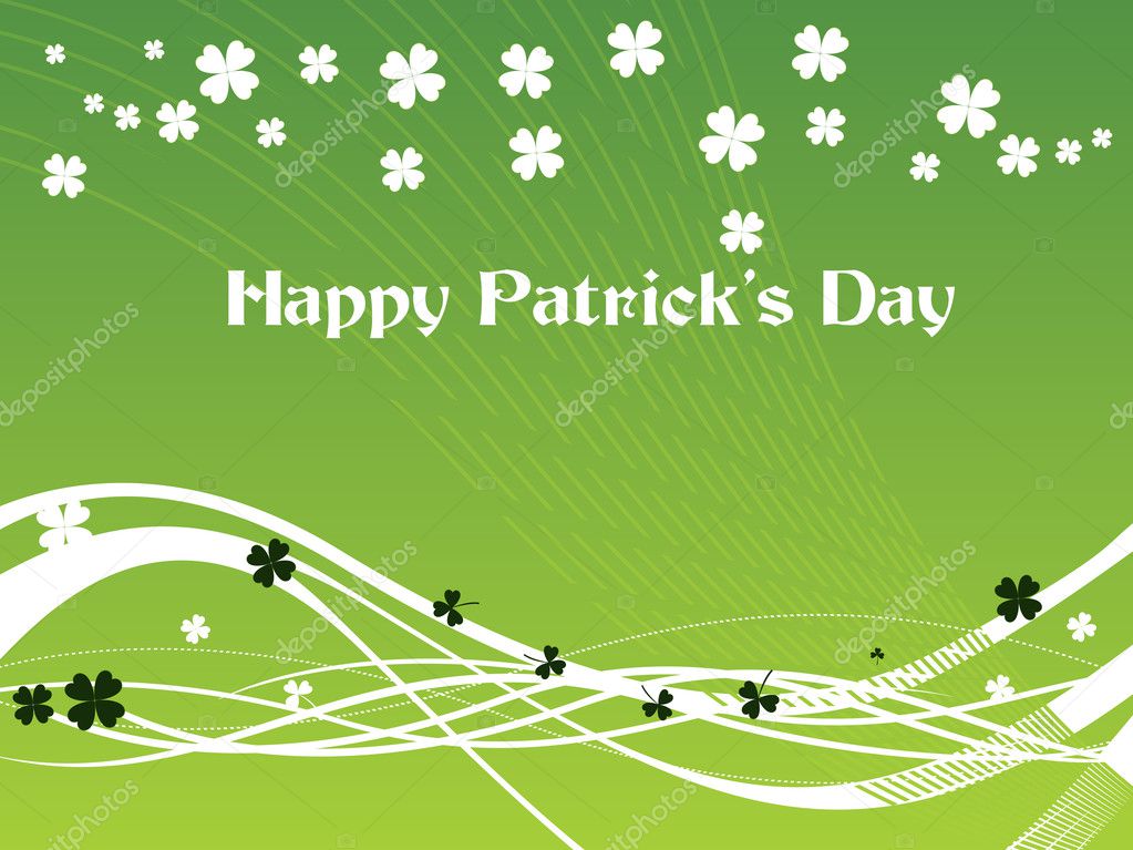 Patrick day background Stock Vector by ©alliesinteract 3092285