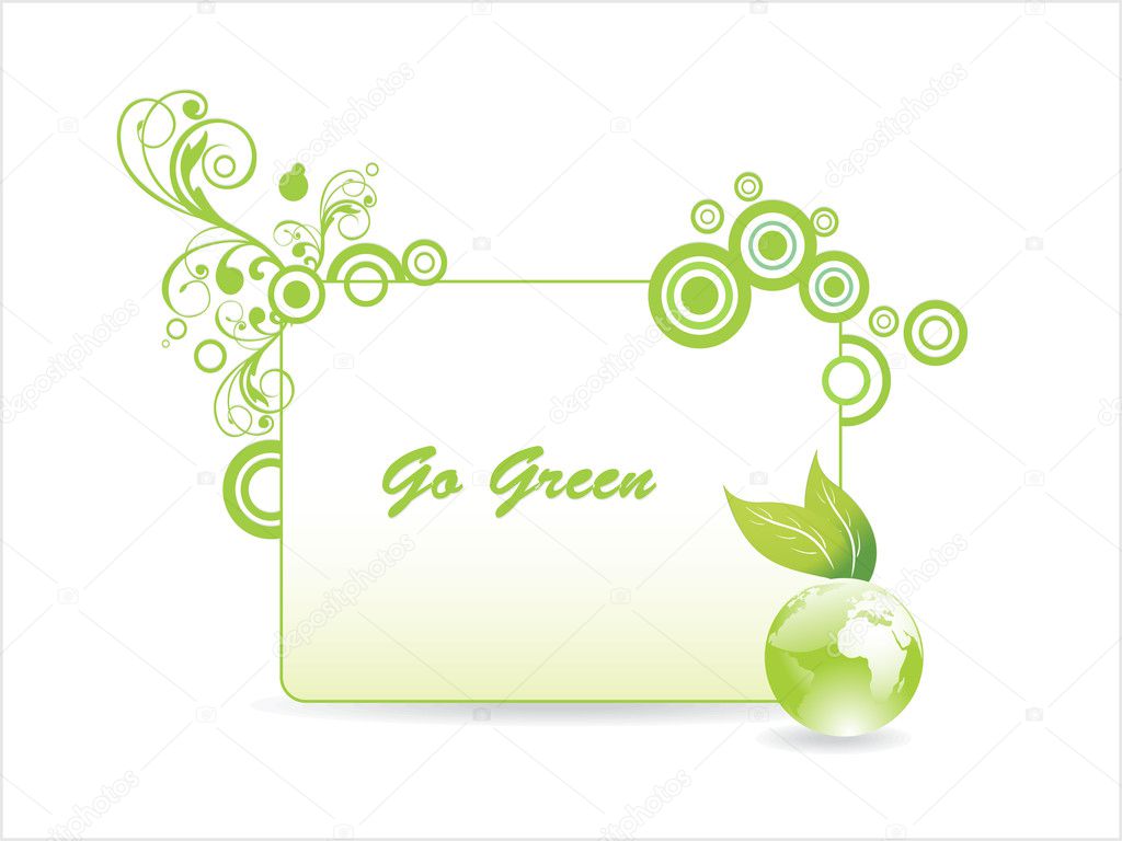 Vector Illustration Green Illustration Stock Vector Image by ...