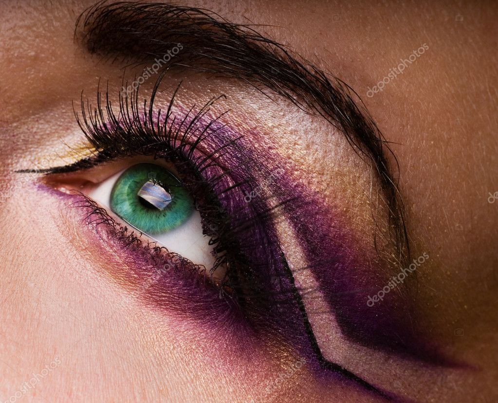 Creative eye paint Stock Photo by ©nejron 4902973