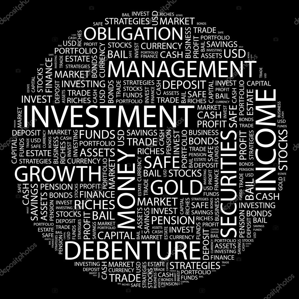 INVESTMENT. Word collage Stock Vector by ©studiom1 3174979